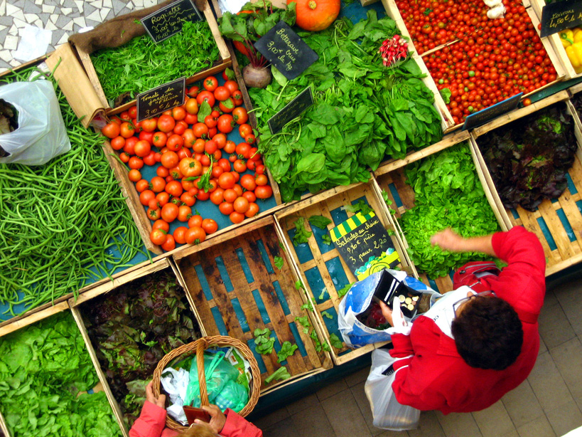 Les Halles et marchés - produits locaux Côte d'Albâtre